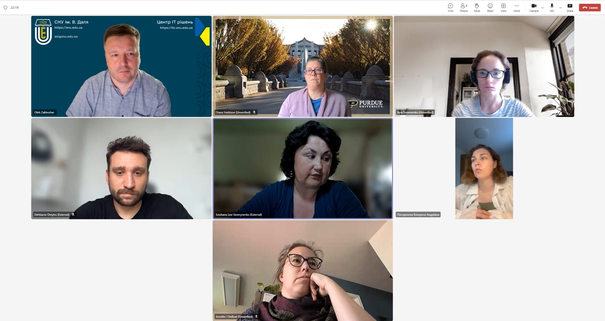 СНУ ім. В. Даля розвиває співпрацю з Purdue University (США)